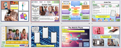 Smartphones & Screen Time PSHE | Teaching Resources