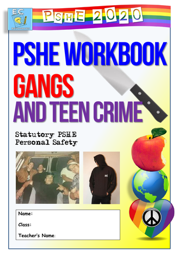 Gangs and Teen Crime PSHE Workbook | Teaching Resources