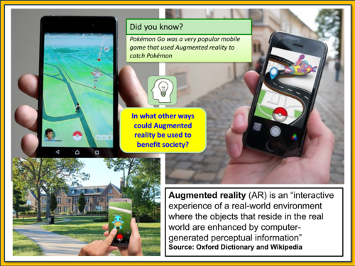 Live Streaming, Virtual Reality, Augmented Reality & Gaming | Teaching ...