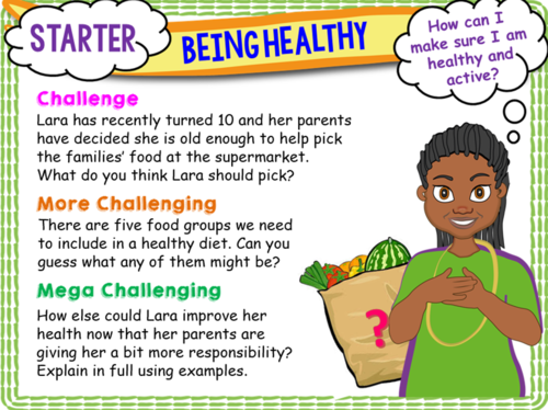 Pshe Healthy Me Teaching Resources