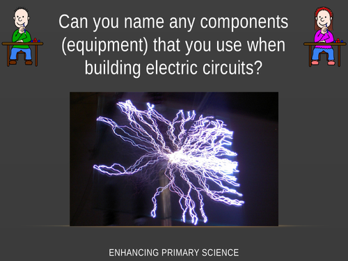 ELECTRIC CIRCUITS AND SYMBOLS (YEAR 6) | Teaching Resources