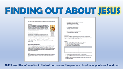 Introducing Jesus - His Significance! | Teaching Resources