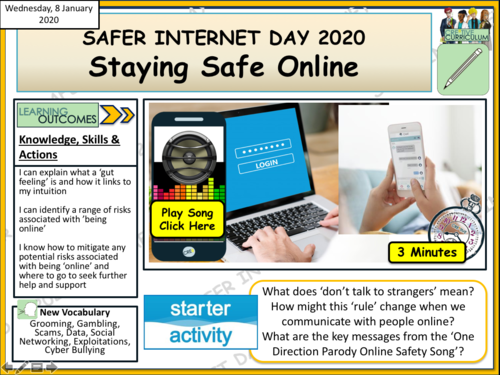 Safer Internet Day Lesson | Teaching Resources