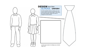 Design your own School Uniform - Cover | Teaching Resources
