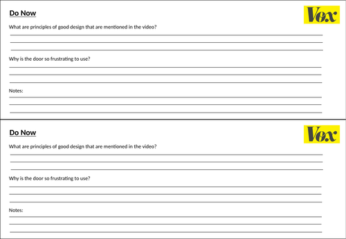 A-Level Exam Question Do Nows - Design Technology/ Product Design ...