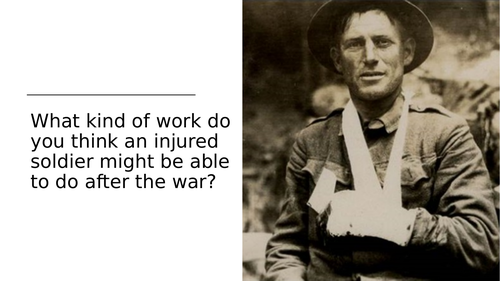 WW1 POETRY FOR KS3 - POSITIVE VIEWS OF THE WAR - BROKEN SOLDIER & THE ...