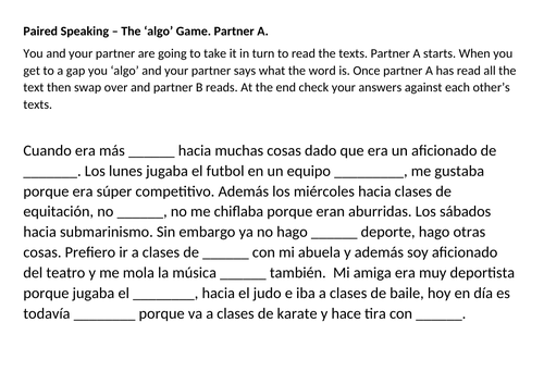 GCSE Spanish Module 4 Complete Module of Work | Teaching Resources