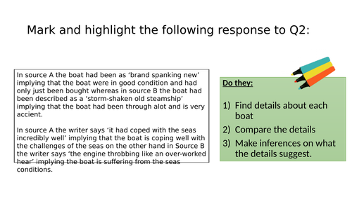 AQA 2019 Language Paper 2 DIRT tasks | Teaching Resources
