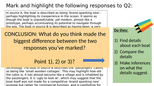 AQA 2019 Language Paper 2 DIRT tasks | Teaching Resources