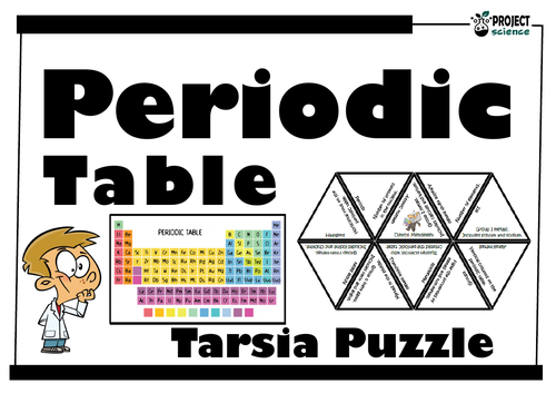 Periodic Table Tarsia Puzzle | Teaching Resources