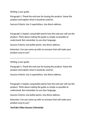 Some cover and homework tasks for English | Teaching Resources