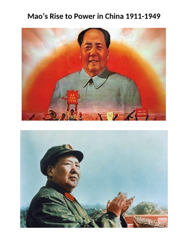 Authoritarian States - Rise to Power (Mao & Hitler) | Teaching Resources