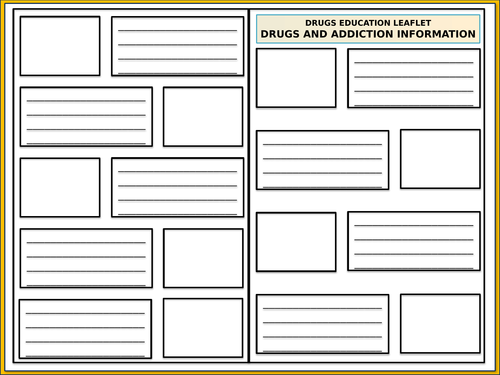 Different Substance Addictions + Drugs PSHE | Teaching Resources