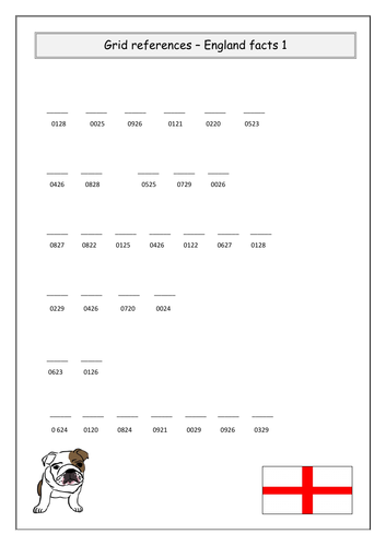 Four figure grid reference | Teaching Resources
