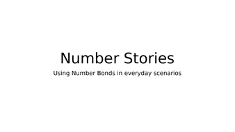 Number Stories | Teaching Resources