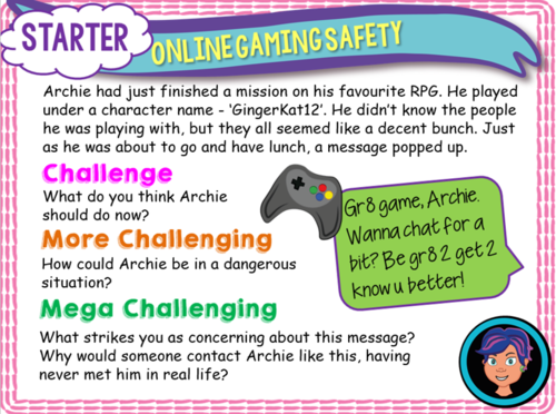 Online Gaming | Teaching Resources