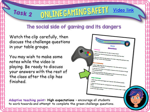 Online Gaming | Teaching Resources