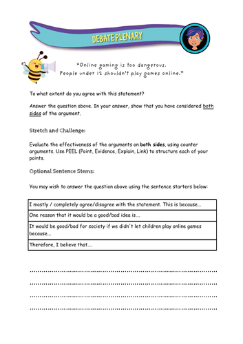 Online Gaming | Teaching Resources