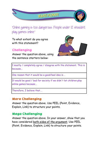 Online Gaming | Teaching Resources