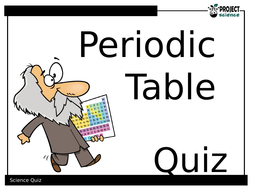 Periodic Table Quiz | Teaching Resources