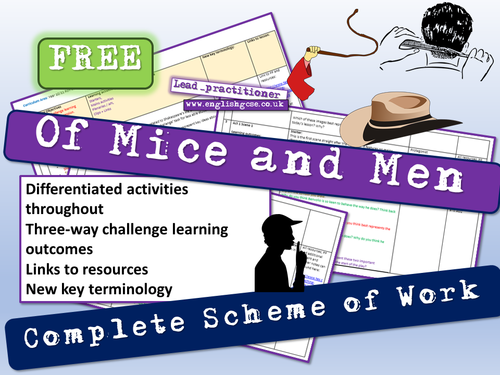 Of Mice and Men Scheme of Work | Teaching Resources