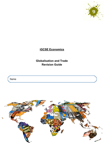Globalisation and Trade Revision Guide / Workbook - iGCSE Economics ...