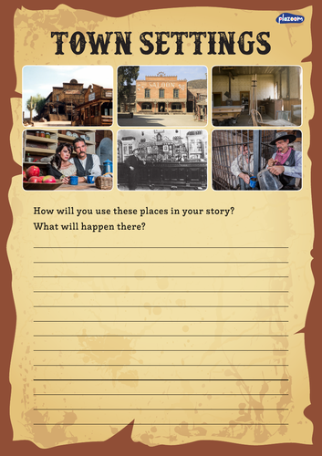 KS2 Stories With Historical Settings Inspiration Pack: The Wild West ...