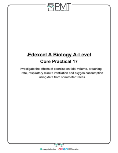 Edexcel (A) A-level Biology Practical Notes | Teaching Resources