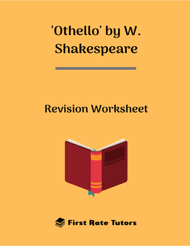 'Othello' by W. Shakespeare Revision Worksheet | Teaching Resources