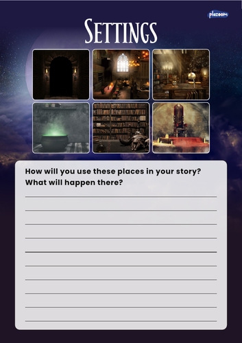 " KS2 Stories With Imaginary Settings Inspiration Pack Fantasy Worlds ...