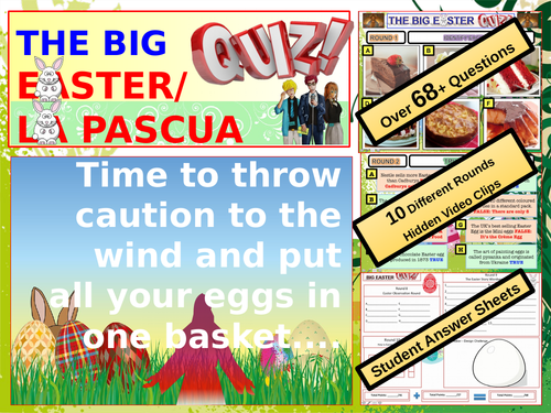 Spanish MFL Easter Quiz 2024 | Teaching Resources
