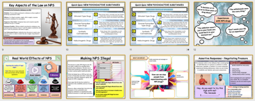 Drugs - NPS New Psychoactive Substances | Teaching Resources