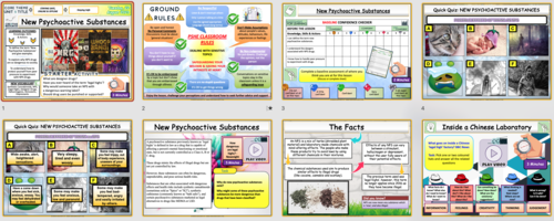Drugs - NPS New Psychoactive Substances | Teaching Resources
