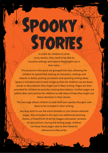 KS2 Genre Writing Inspiration Pack: Spooky Stories | Teaching Resources