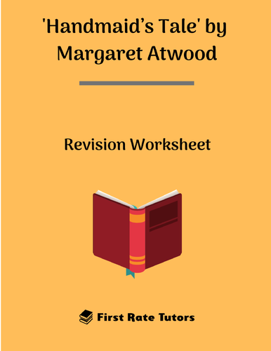 'Handmaid’s Tale' by Margaret Atwood Revision Worksheet | Teaching ...