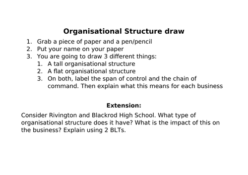 AQA GCSE Business Studies - Human Resources Revision Lesson | Teaching ...