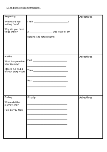 Lost and Found Year 1 | Teaching Resources