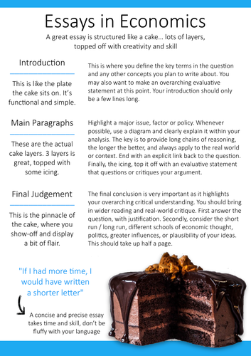 A Level Economics Essay Writing Guide - Top tips, useful language and ...