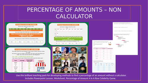 New Functional Skills Maths -Percentage of Amounts FULL LESSON-non ...