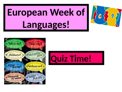 (European) Week of Languages Whole School Bundle | Teaching Resources