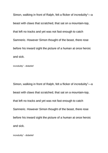 GCSE Lord of the Flies SOW fully resourced | Teaching Resources