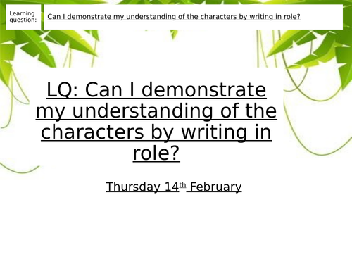 GCSE Lord of the Flies SOW fully resourced | Teaching Resources