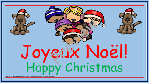 French Christmas Lesson and Resources - Noel | Teaching Resources