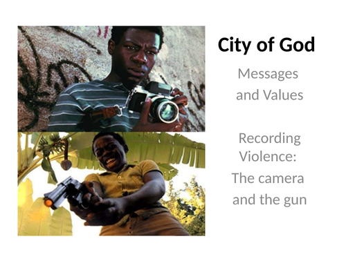 FILM STUDIES - A LEVEL - CITY OF GOD - URBAN GLOBAL FILMS | Teaching ...