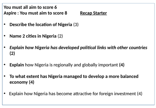 AQA 9-1 Case Study Nigeria and the role of Shell as a TNC. | Teaching ...