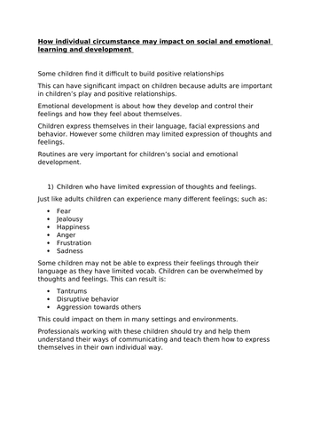 Child Development Btec L1/2 Tech FULL component 3A | Teaching Resources