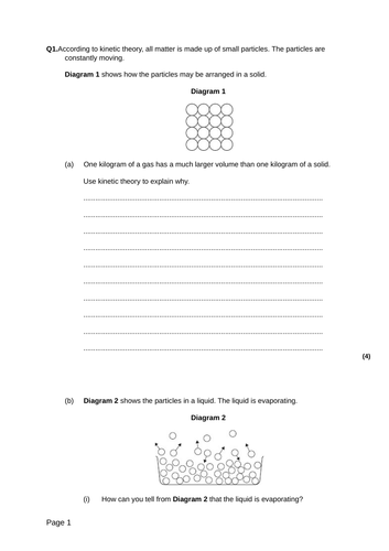 Motion in gases (Brownian motion) | Teaching Resources