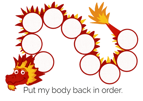 Chinese Dragon Ordering Numbers | Teaching Resources