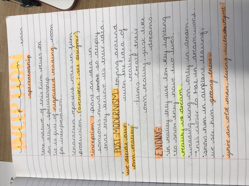 A-Level Film Studies Revision Notes | Teaching Resources