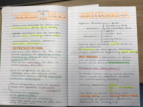 A-Level Film Studies Revision Notes | Teaching Resources